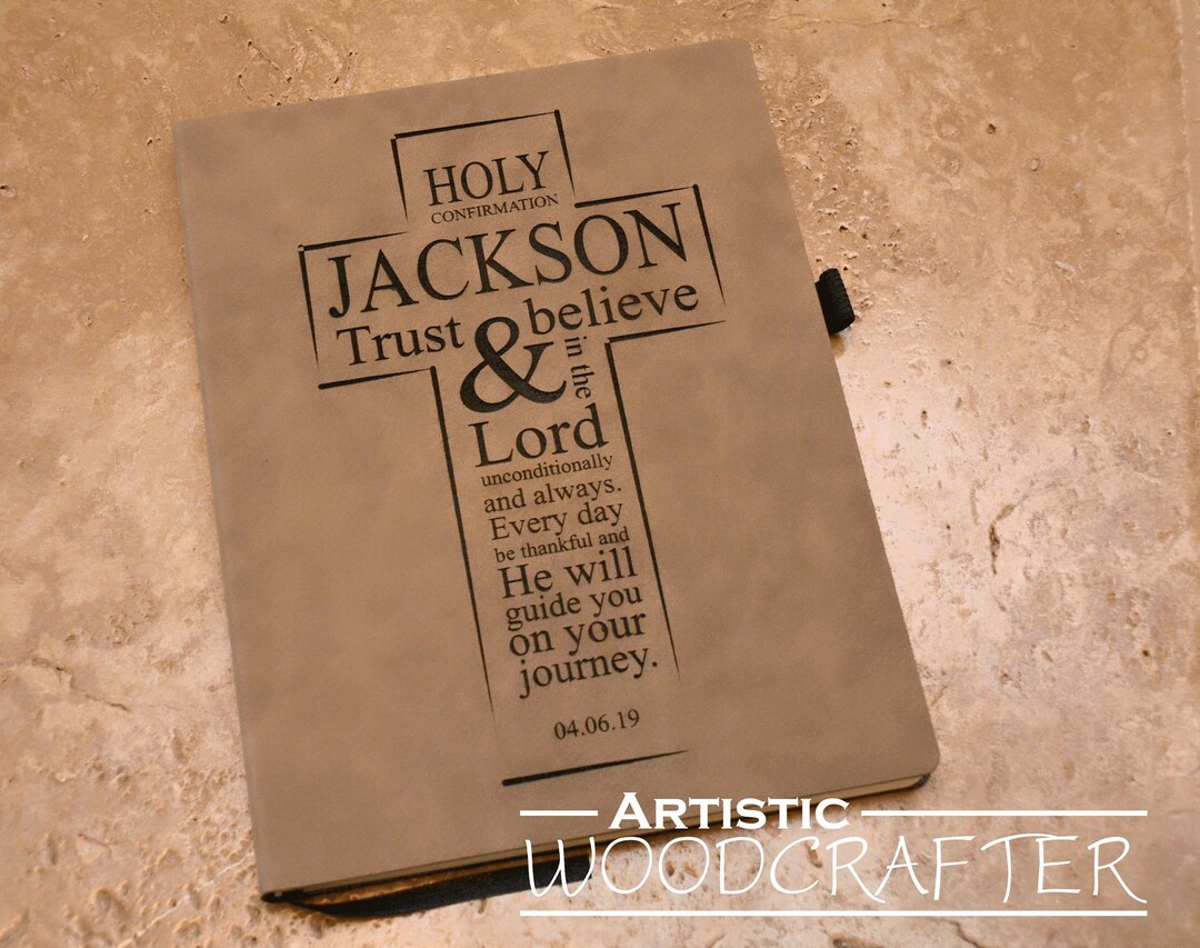 Personalized Confirmation/first Communion Journal (9 Inch X 7 Inch) - Etsy