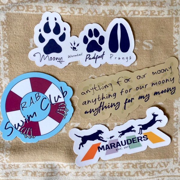 Marauders Era Stickers - Etsy