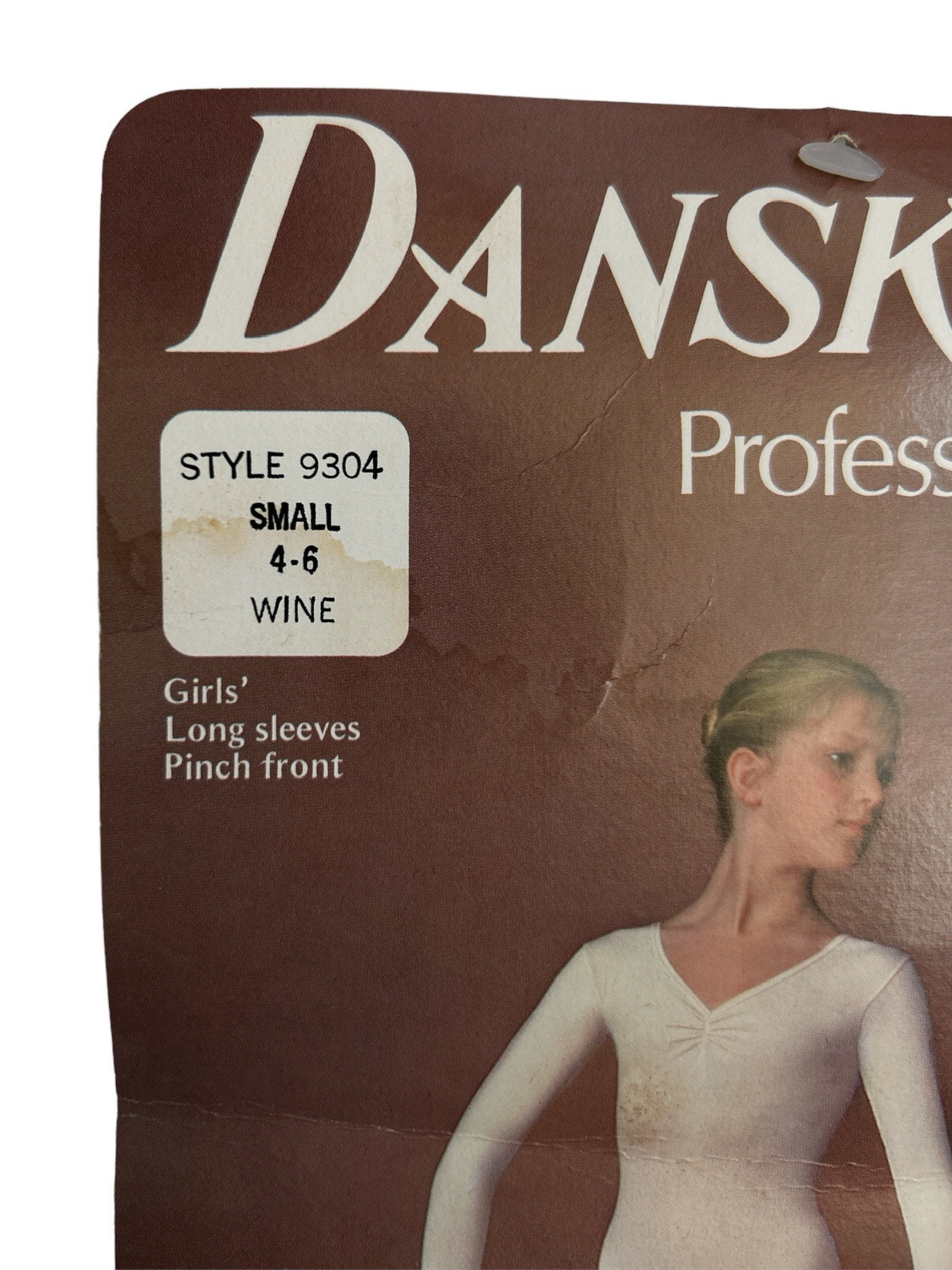 Vintage Danskin Long Sleeve Leotard Girls Youth Size 4-6 Small ...