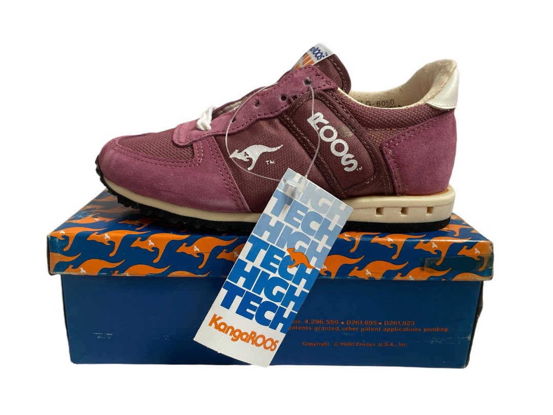 Vintage Roos Ultimate Sneakers Big Kids Size 2 Deadstock Kangaroos 1982 ...