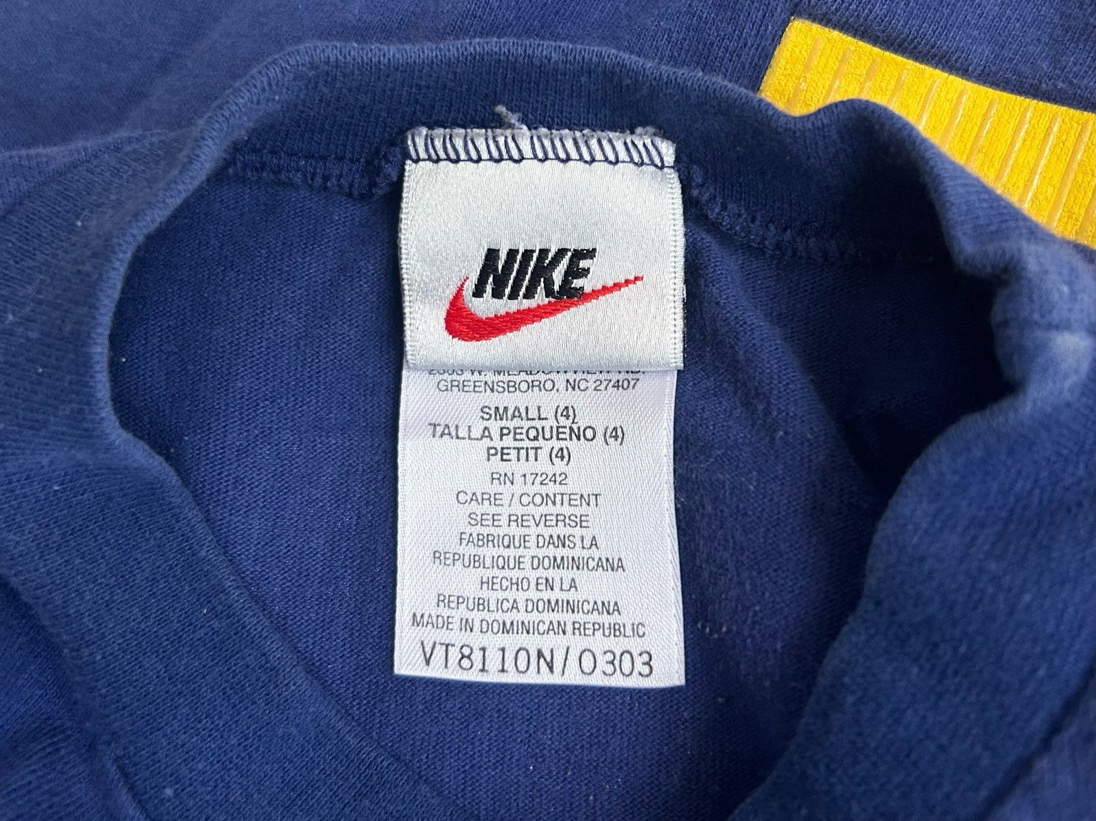 Vintage Nike White Tag Long Sleeve T-shirt Tee Youth Size Small 90s - Etsy