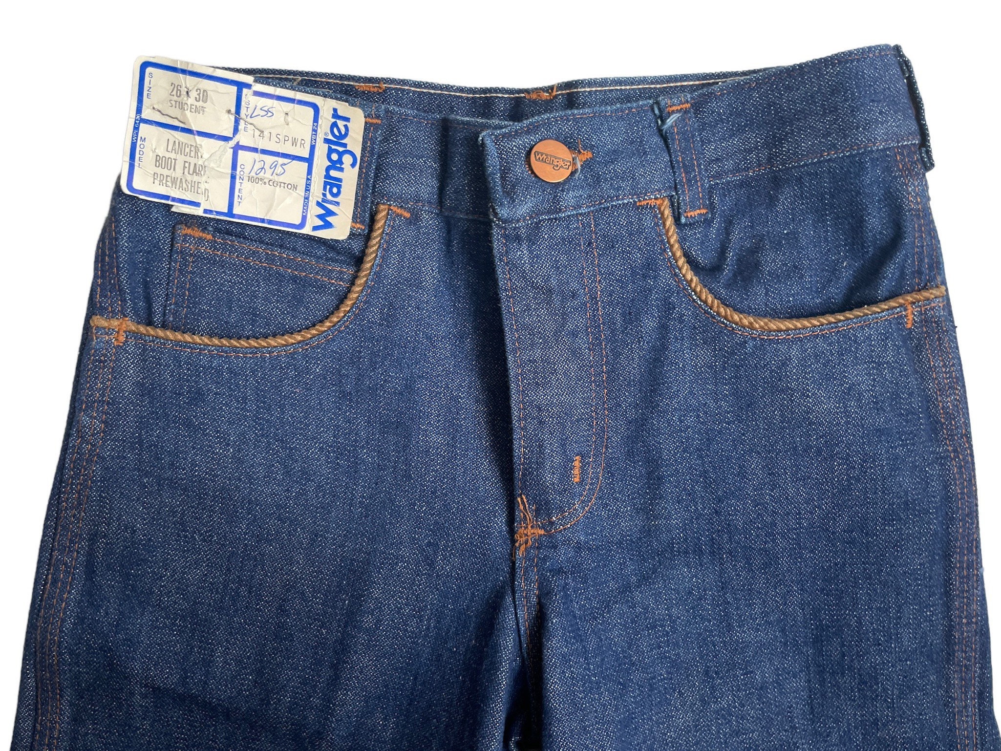 Vintage Wrangler Lancer Boot Flare Jeans Pants Size 26x30 Deadstock NWT ...