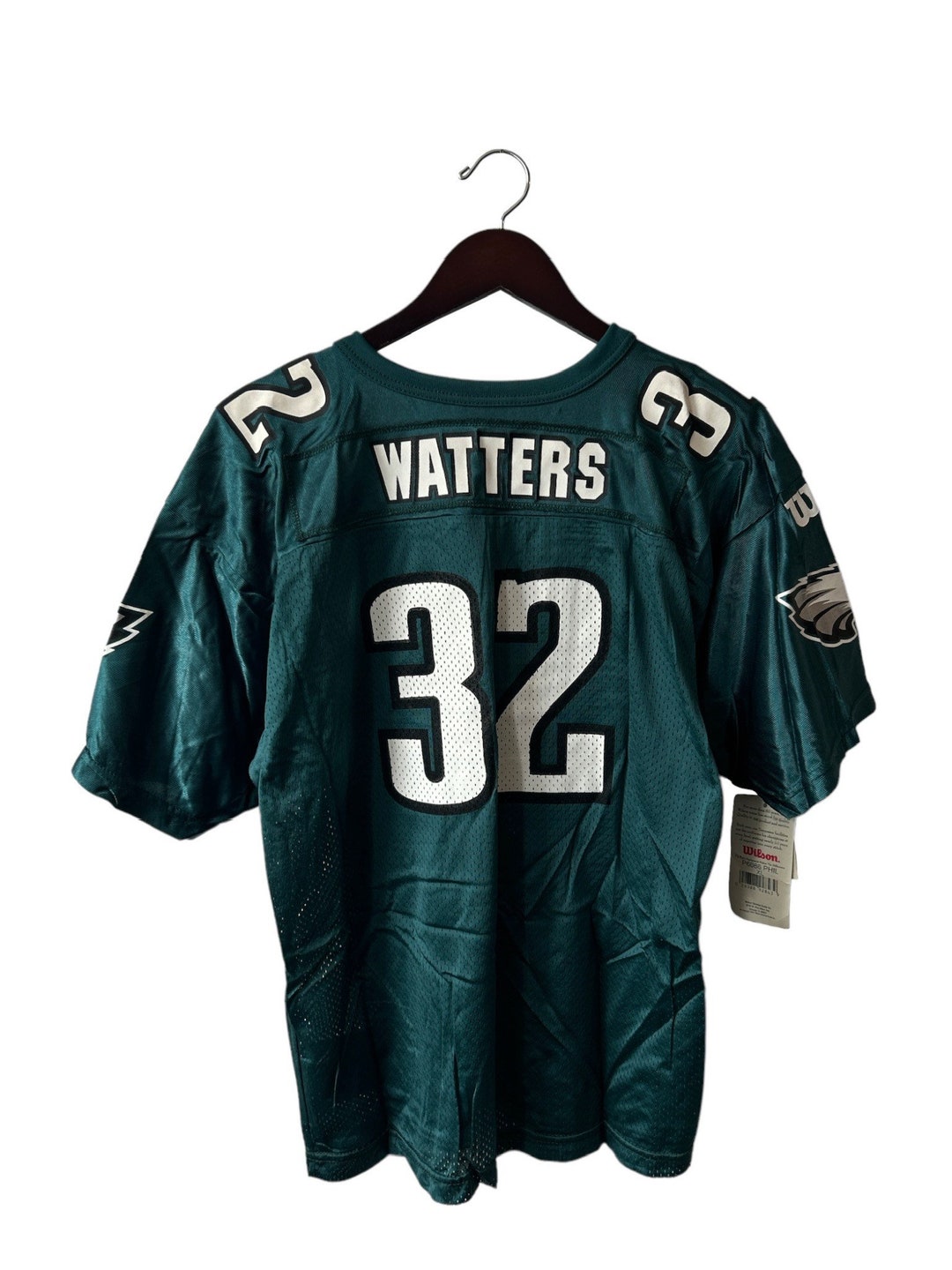 Vintage Ricky Watters Philadelphia Eagles Jersey by Wilson Youth Size ...