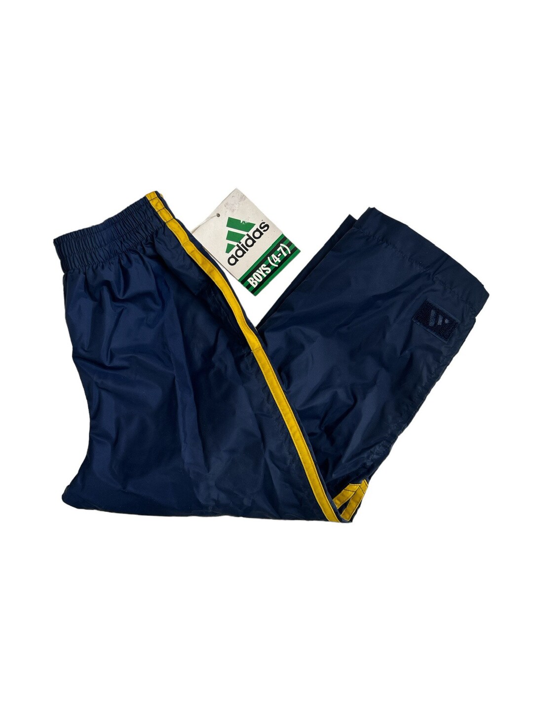 Vintage Adidas Swishy Windbreaker Pants Youth Boys Size Medium ...