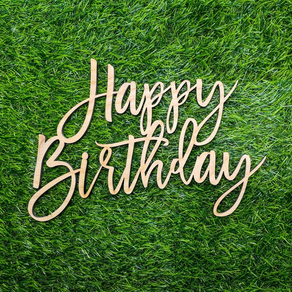 Happy Birthday Sign - Etsy