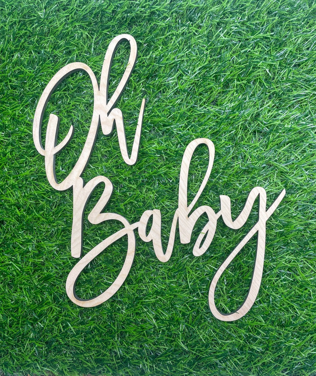 Oh Baby Sign, Baby Shower Decoration, Oh Baby Backdrop Wood Sign ...