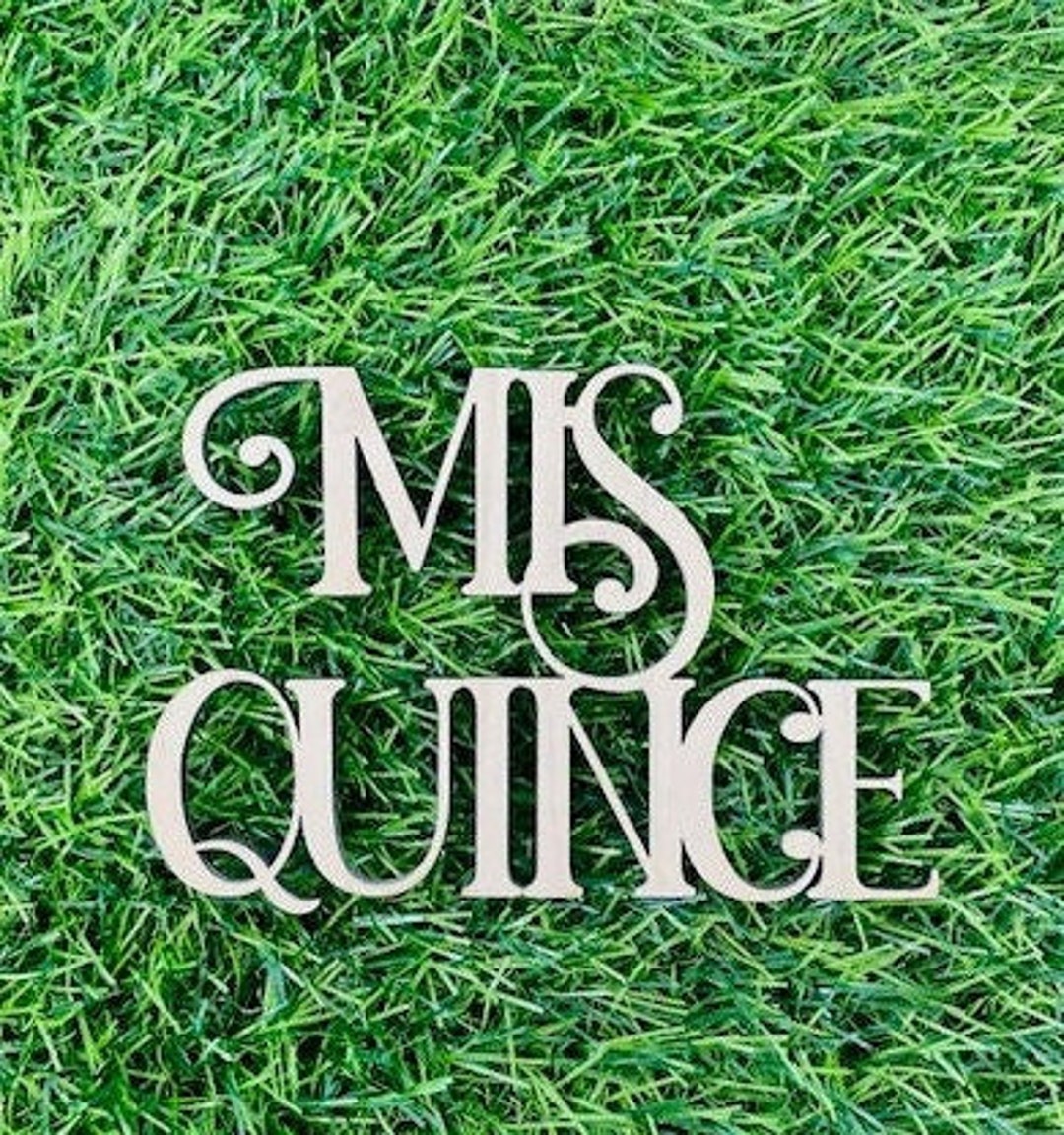 Mis Quince Backdrop Wooden Sign, Quinceanera Decoration, 15th Birthday ...