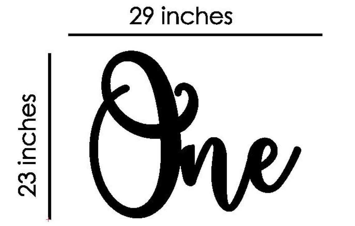 One Birthday Sign , One Party Backdrop Sign, First Anniversary Banner ...