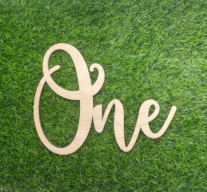 One Birthday Sign One Party Backdrop Sign First Anniversary - Etsy
