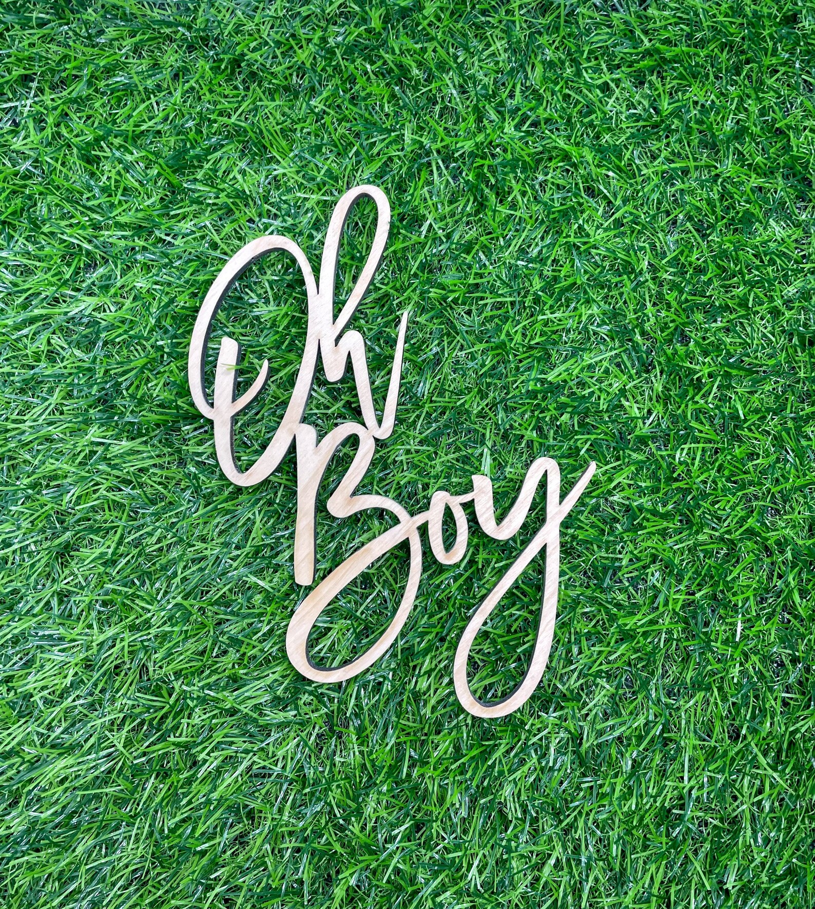 Oh Boy Sign, Baby Shower Decoration, Oh Boy Backdrop Wood Sign, Gender ...