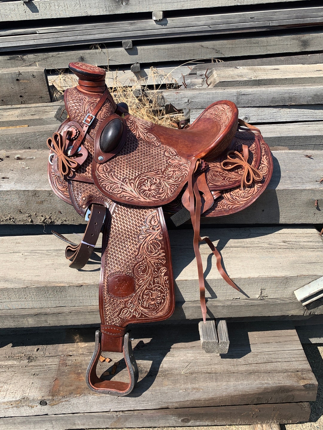 Made to Order Handmade Saddle Horses Western Wade Horse Pleasure Trail ...