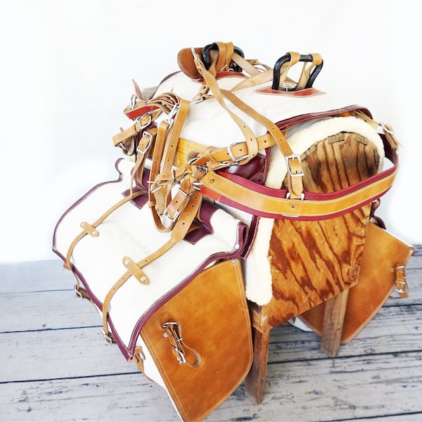 Horse Saddle Pack - Etsy