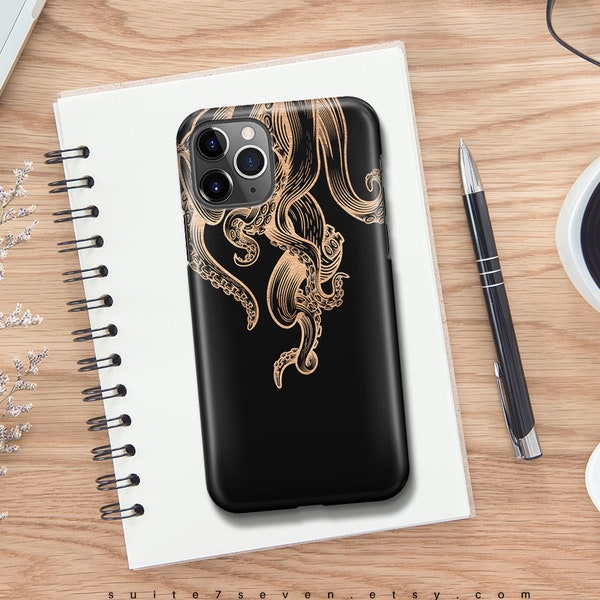 Octopus iPhone Case - Etsy