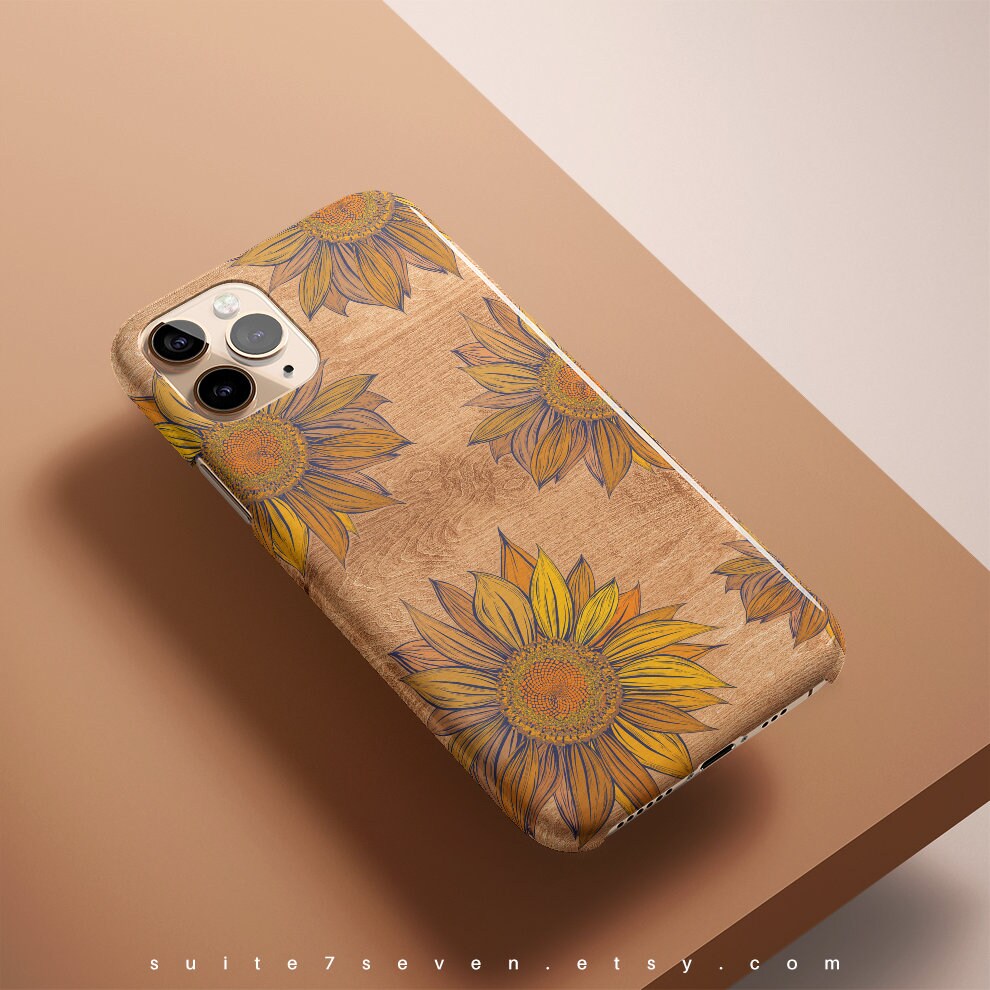 Sunflowers Sunflower Iphone Case Iphone X Case Iphone 8 | Etsy