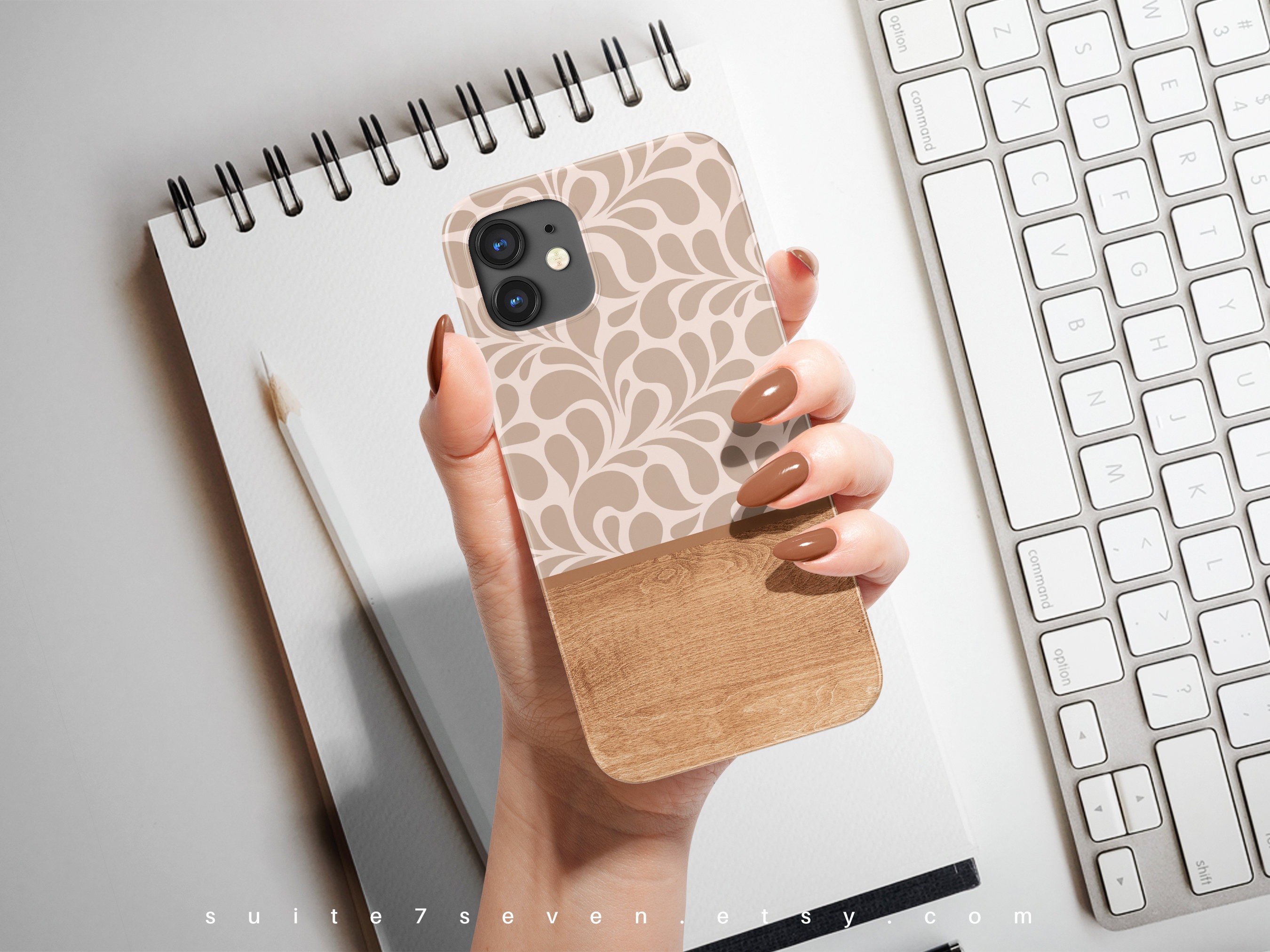 Vintage Floral Pattern Iphone 13 Case Iphone 12 Case Iphone - Etsy