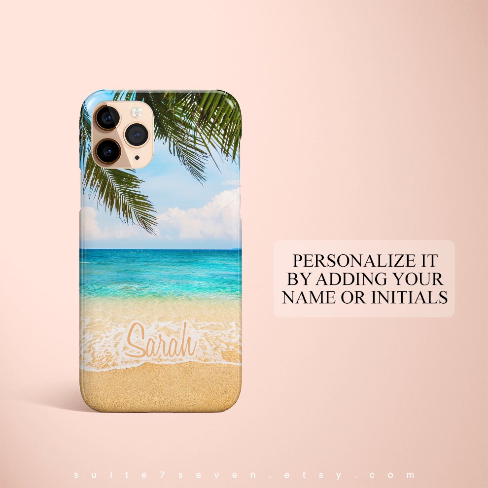 The Beach Iphone 13 Case Tropical Iphone 12 Case Fun in | Etsy