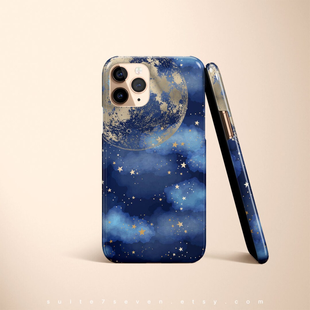 IPhone 15 Case, iPhone 15 Pro Case, Stars, Moon, Space, iPhone Case ...