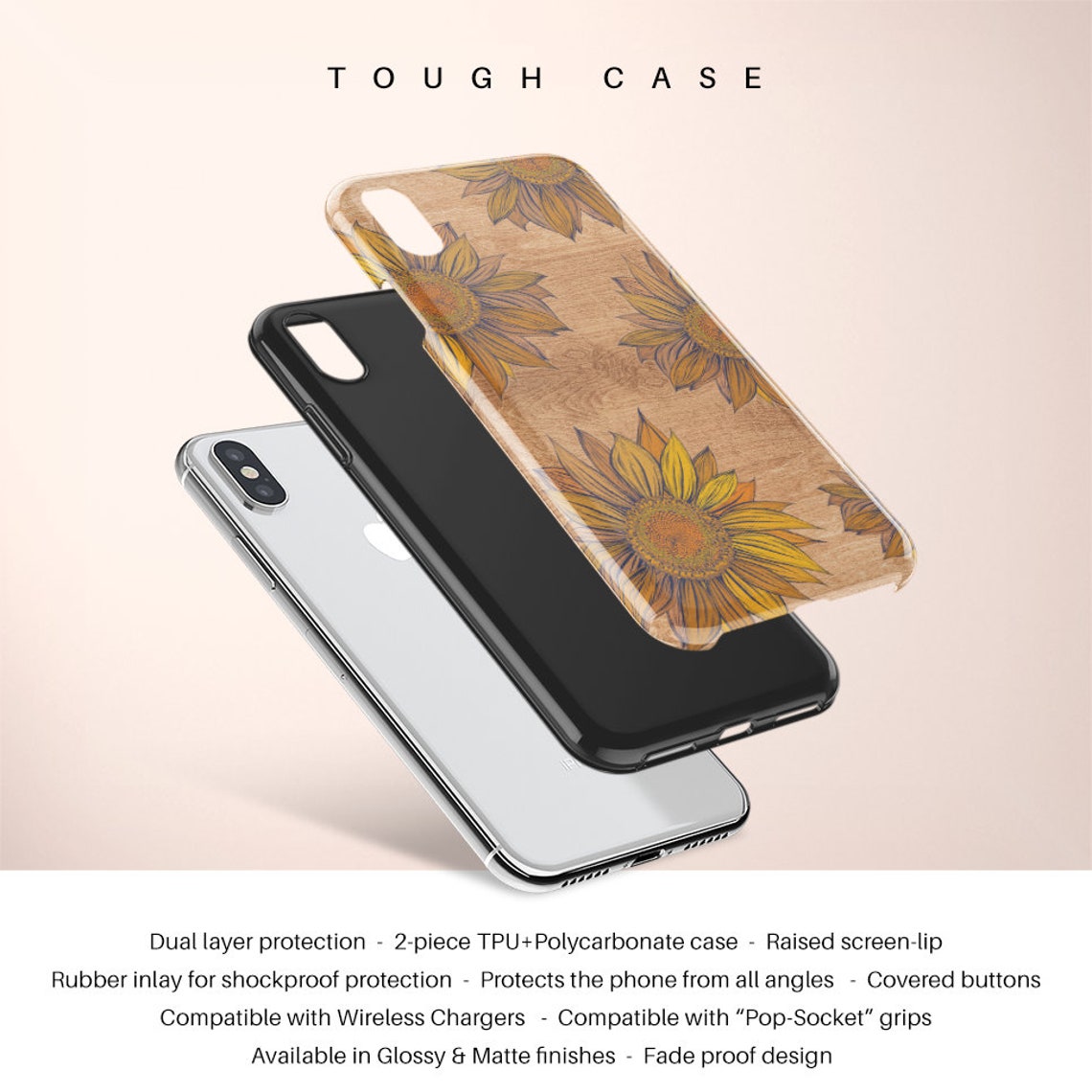 Sunflowers, Sunflower iPhone Case, iPhone 12 Case, iPhone 13 Case ...