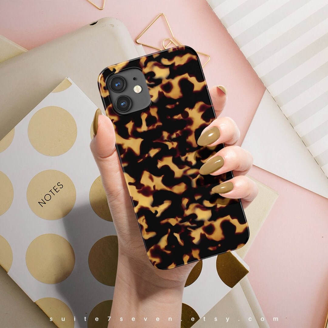IPhone 12 Case, Tortoise Shell Pattern Case, Tortoiseshell, iPhone 15 ...