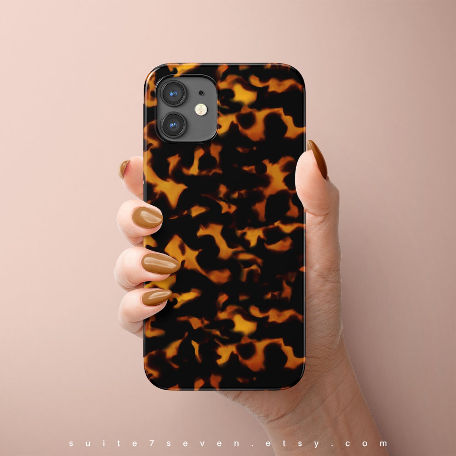 Tortoise Shell Pattern Iphone Case Iphone 12 Case Iphone 11 | Etsy