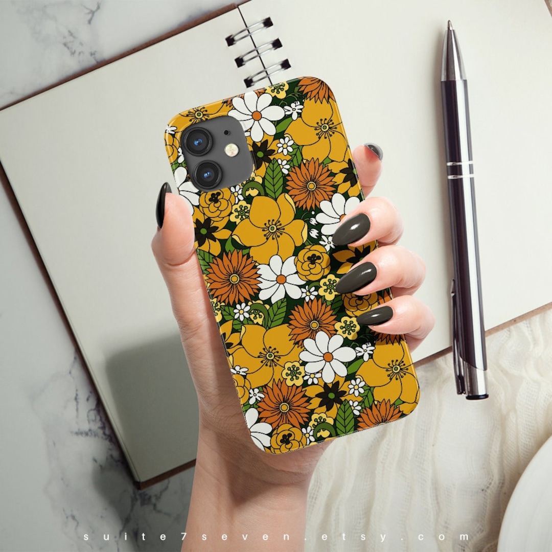 IPhone 15 Pro Case, Flowers, iPhone 12 Case, Hippie Flowers, iPhone 13 ...