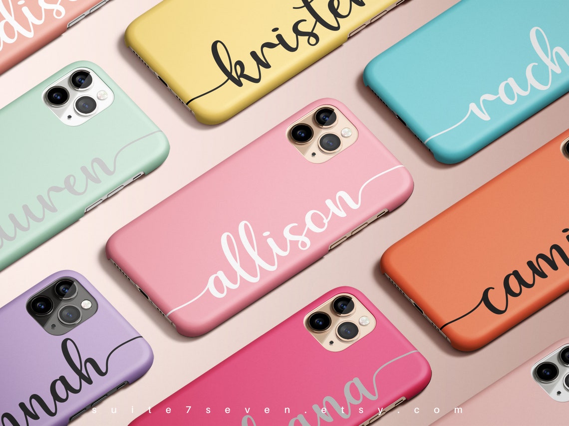 Candy Colors Iphone 13 Case Iphone 12 Case Personalized - Etsy