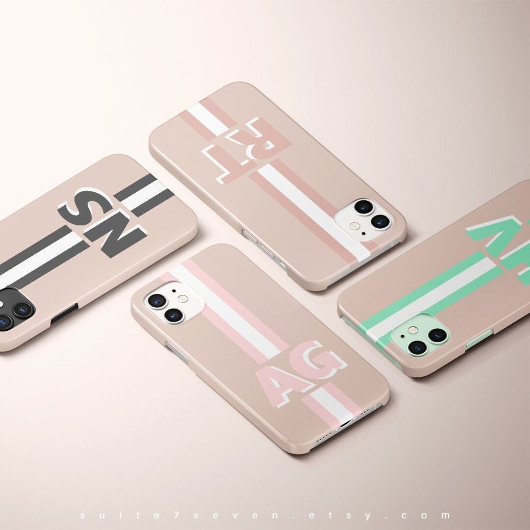 Custom Initials iPhone Case, Monogram, iPhone 15 Case, Personalized ...