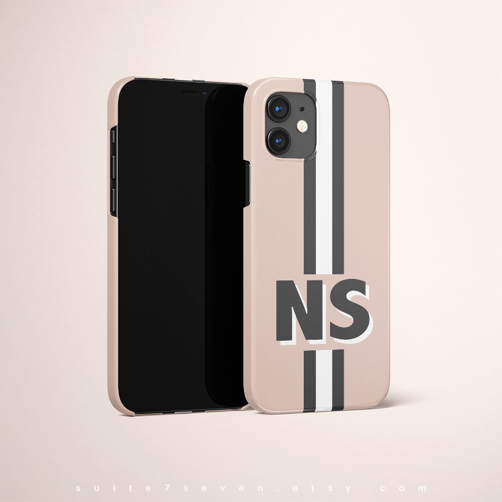 Custom Initials iPhone Case, Monogram, iPhone 15 Case, Personalized ...