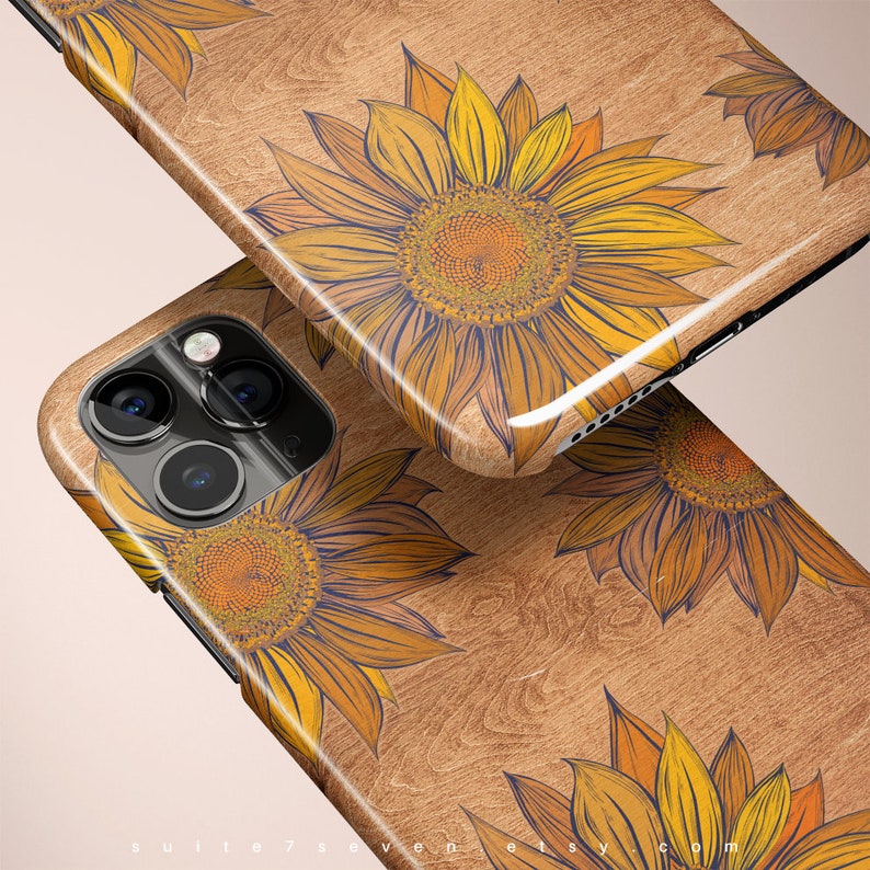 Sunflowers Sunflower Iphone Case Iphone X Case Iphone 8 - Etsy