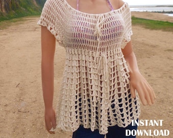 Empire Line Blouse - Etsy