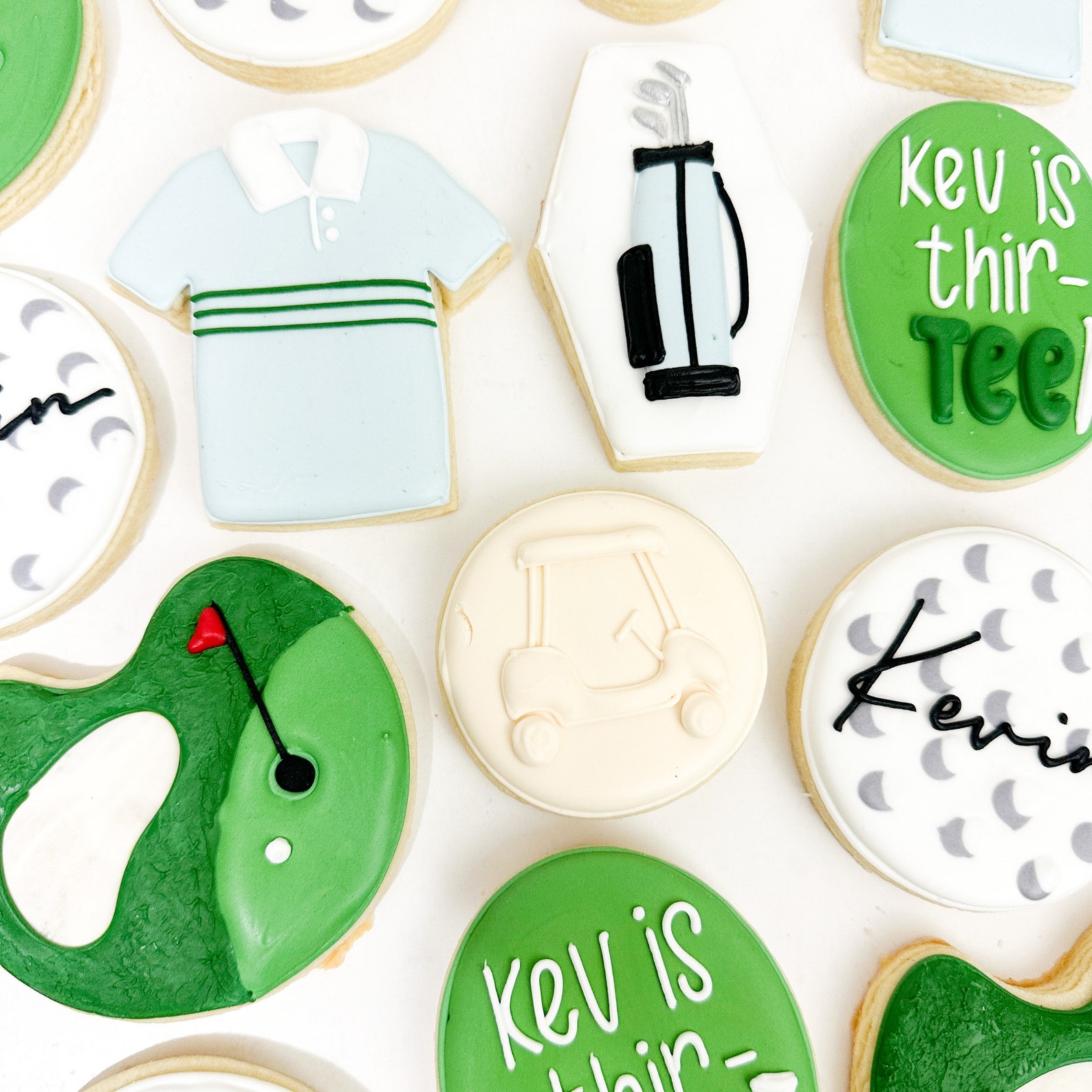 1/DZ Golf Cookies - Etsy