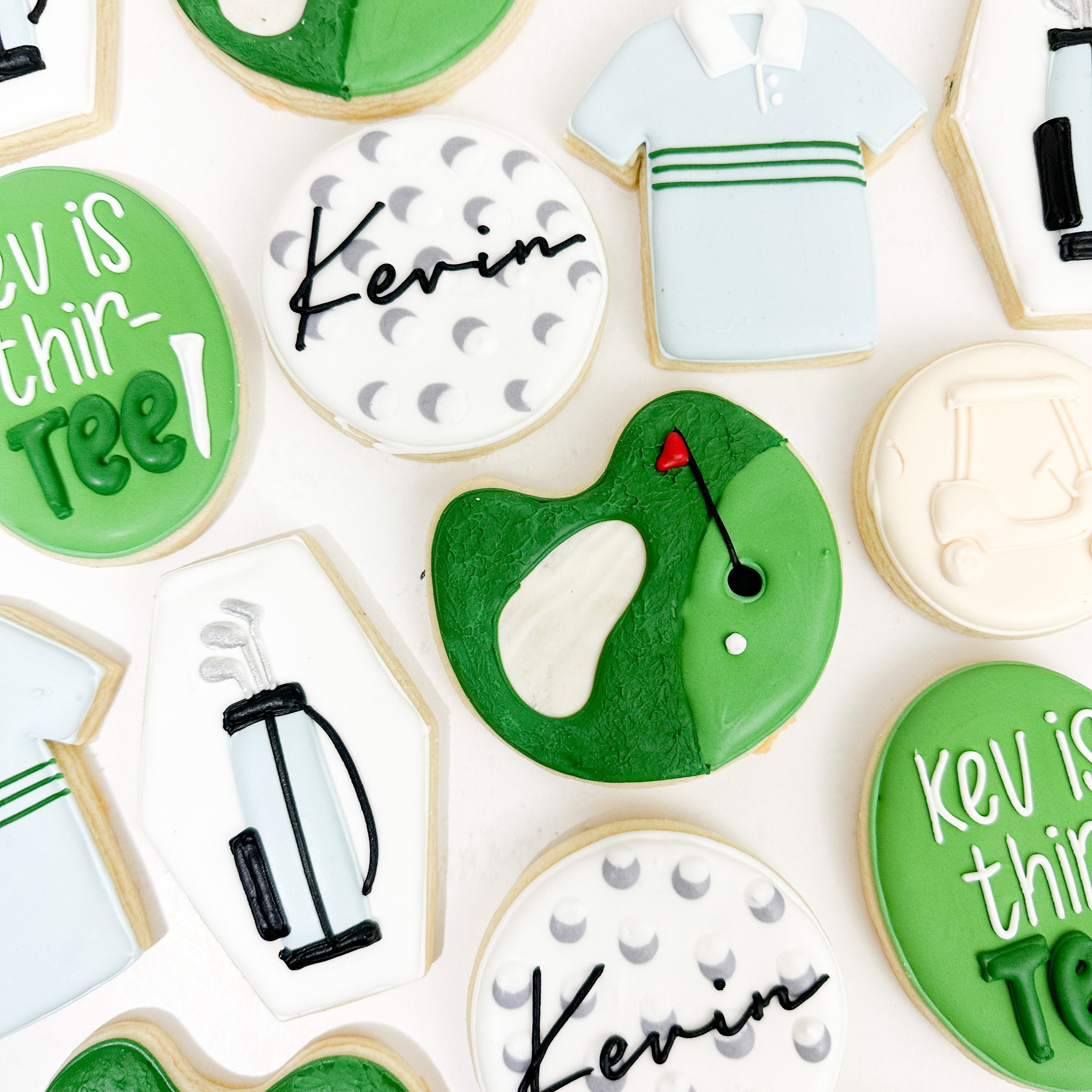 1/DZ Golf Cookies - Etsy