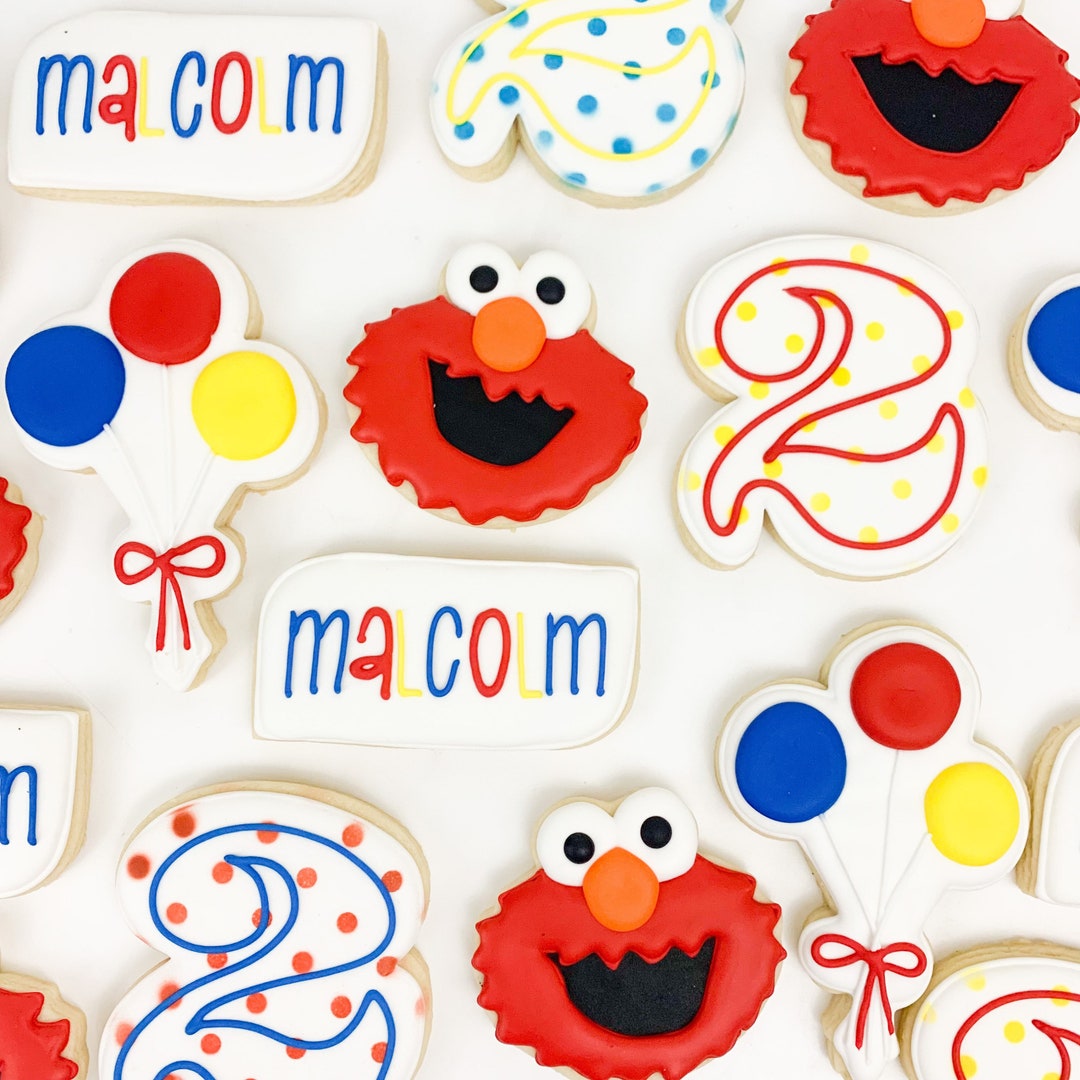 1/DZ Birthday Cookies - Etsy