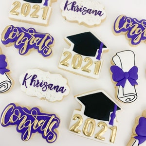 1/DZ Graduation Cookies - Etsy