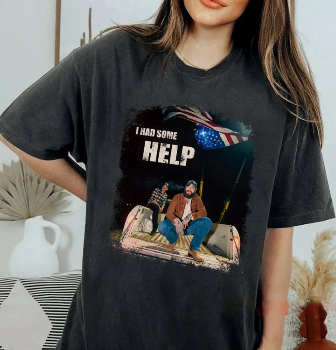 Broadway Chairs Shirt, Morgan and Post Shirt, I Had Some Help Shirt ...