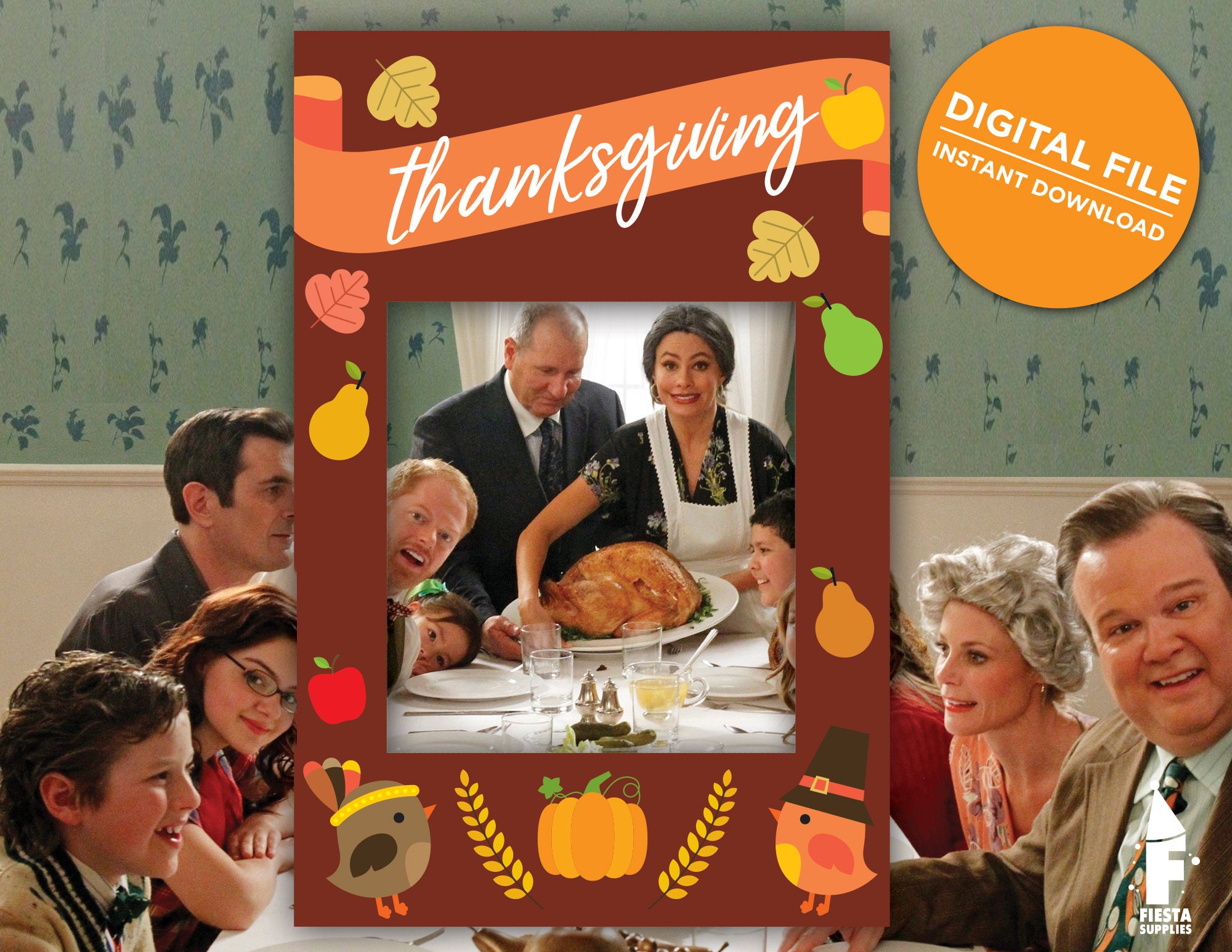 Printable Thanksgiving Day Photo Booth Props Thanksgiving | Etsy