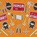 Ninja Props, Ninja Party Theme Decor, Ninja Party Decor, Ninja ...