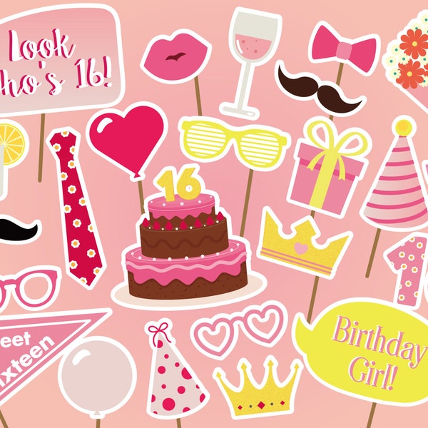 Sweet Sixteen Prop - Etsy