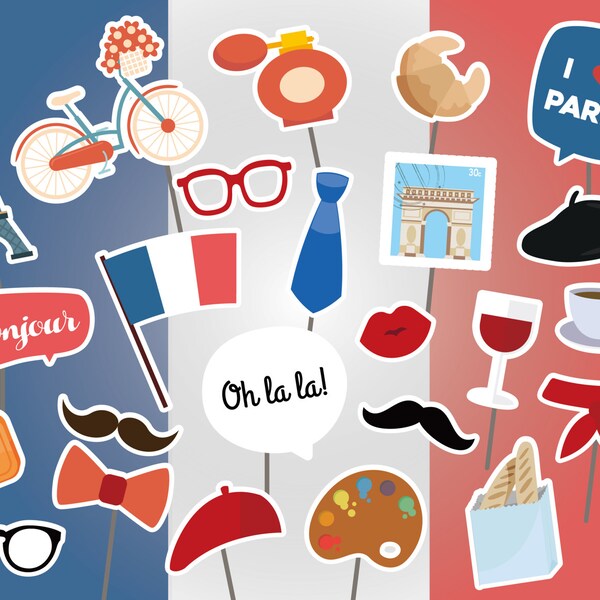 Paris Photo Props - Etsy