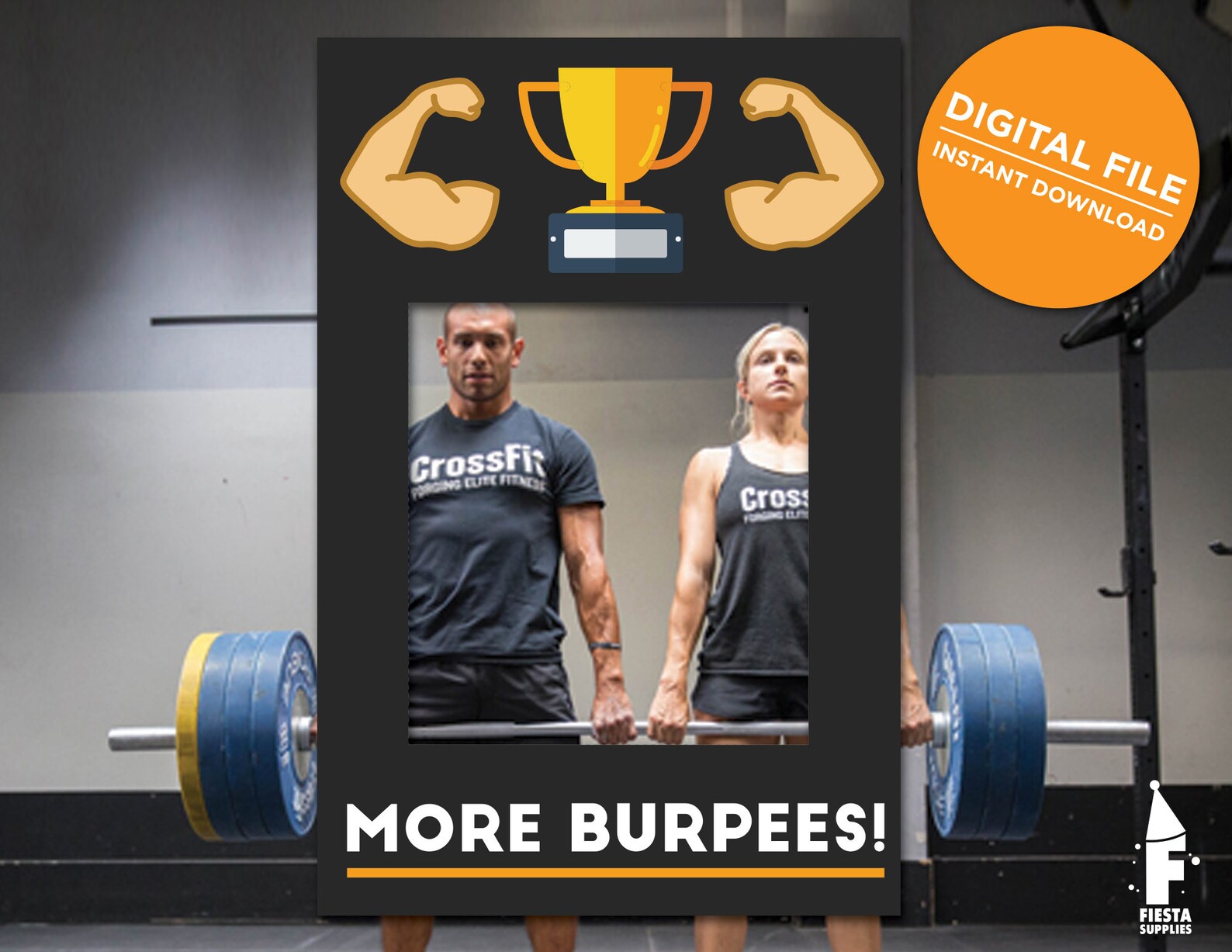 Photobooth Frame Selfie Frame Photo Booth Frame Fitness - Etsy