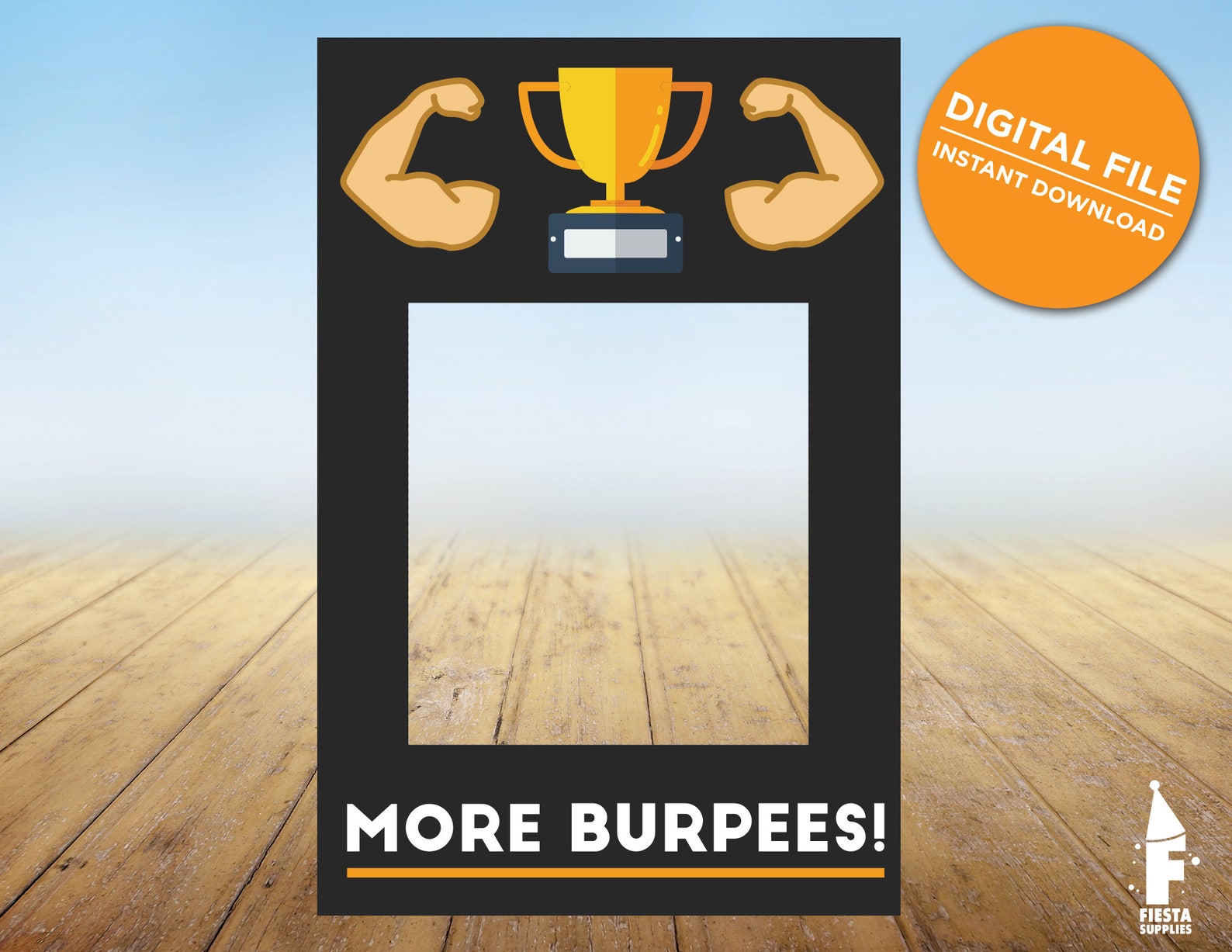 Photobooth Frame Selfie Frame Photo Booth Frame Fitness - Etsy