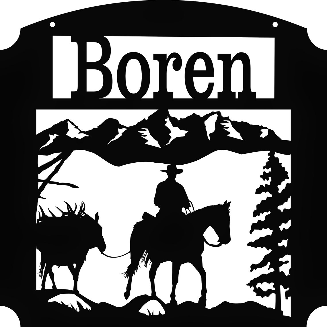 Custom Metal Address Sign | Etsy