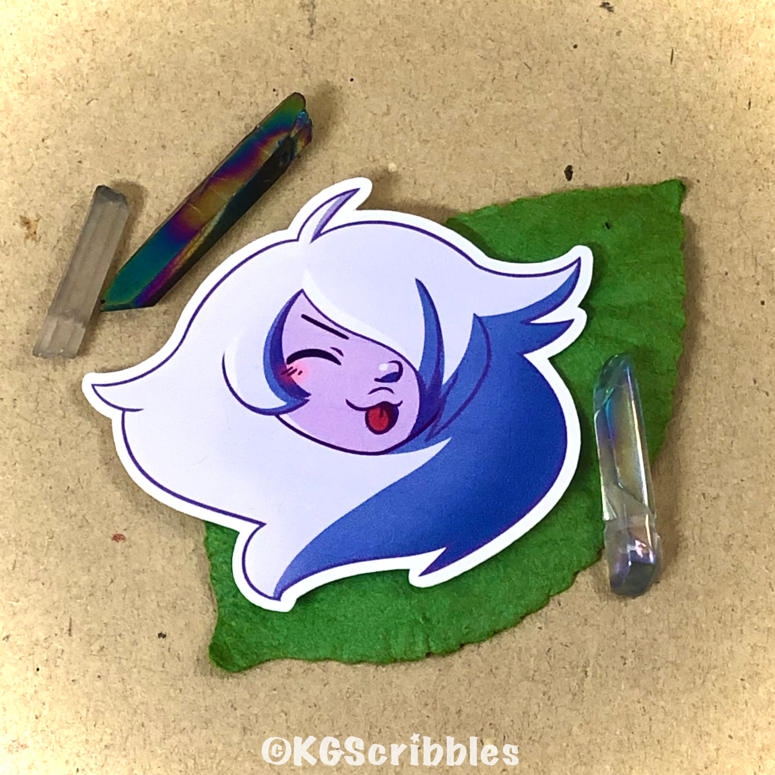 Crystal Gems Sticker Set - Etsy