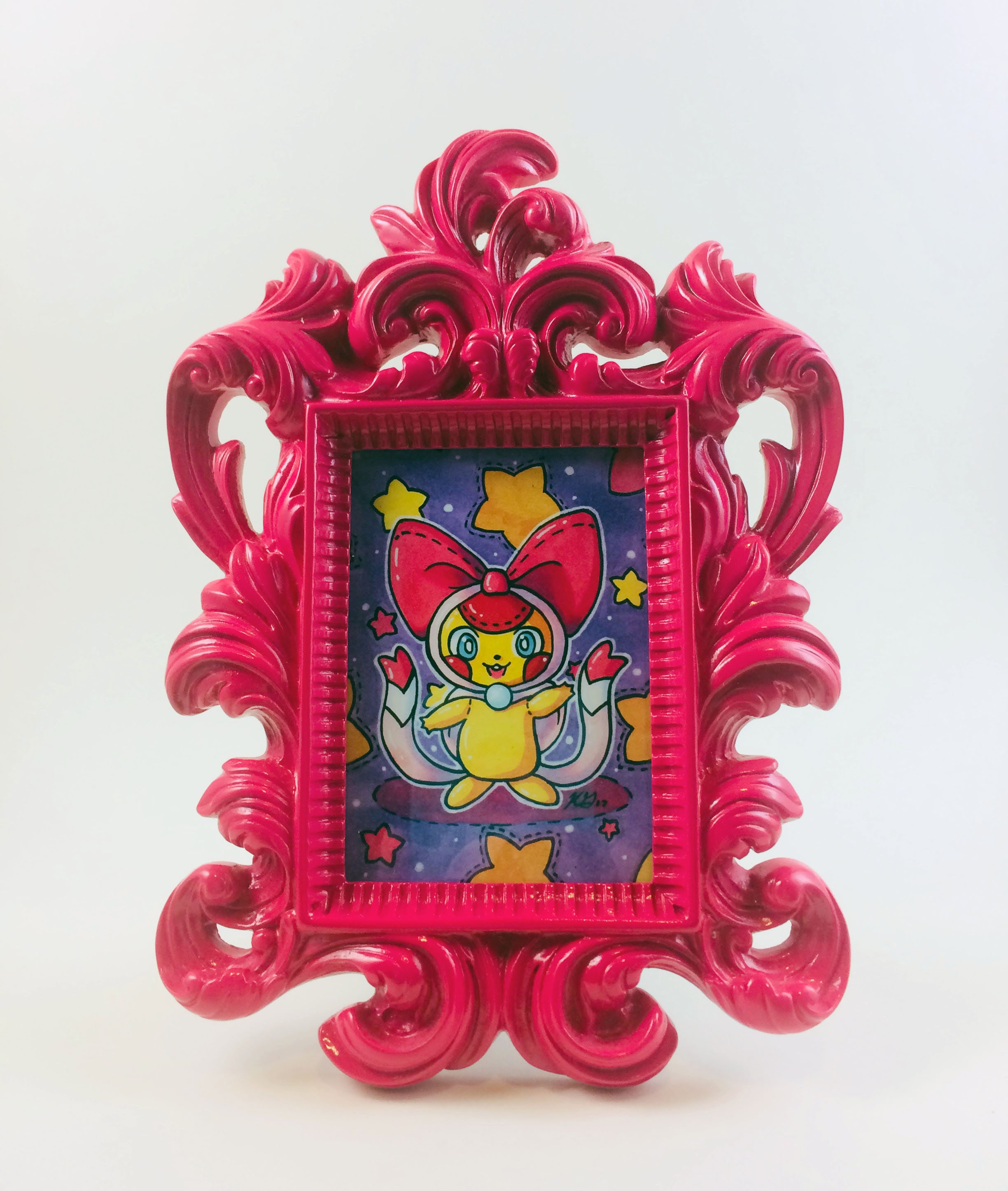 Mini Framed Moco Moco Friends Art - Etsy 日本