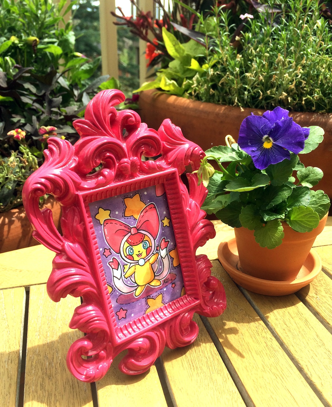 Mini Framed Moco Moco Friends Art - Etsy 日本