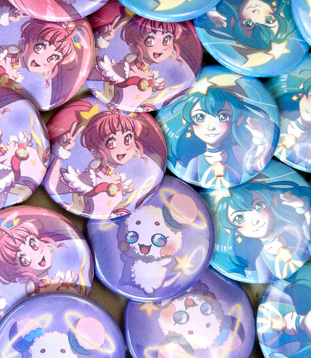 Star Twinkle Button Set - Etsy