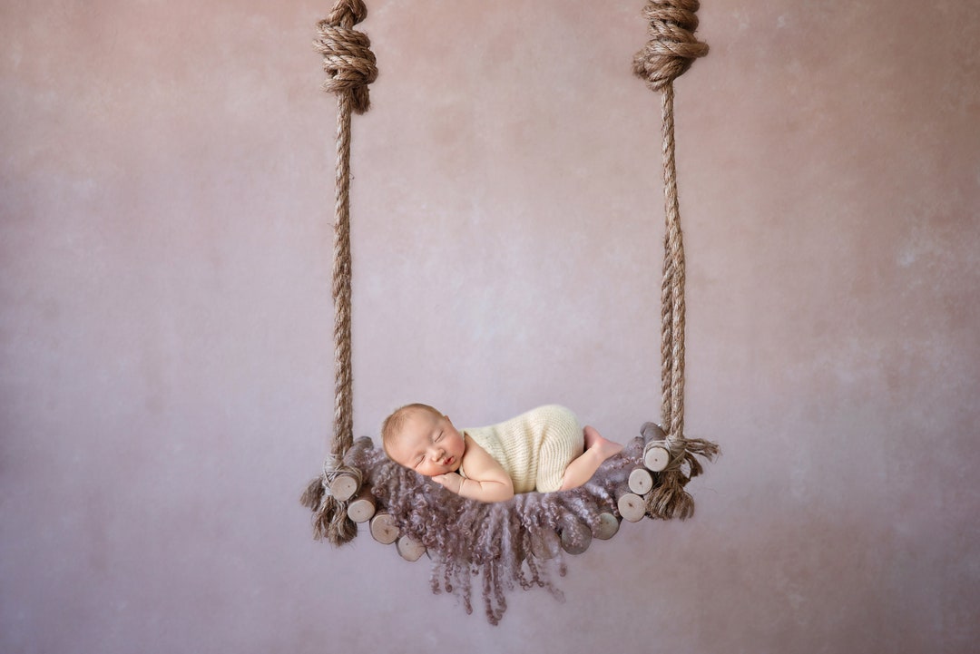 Newborn Digital Backdrop Newborn Digital Background Wooden Swing ...
