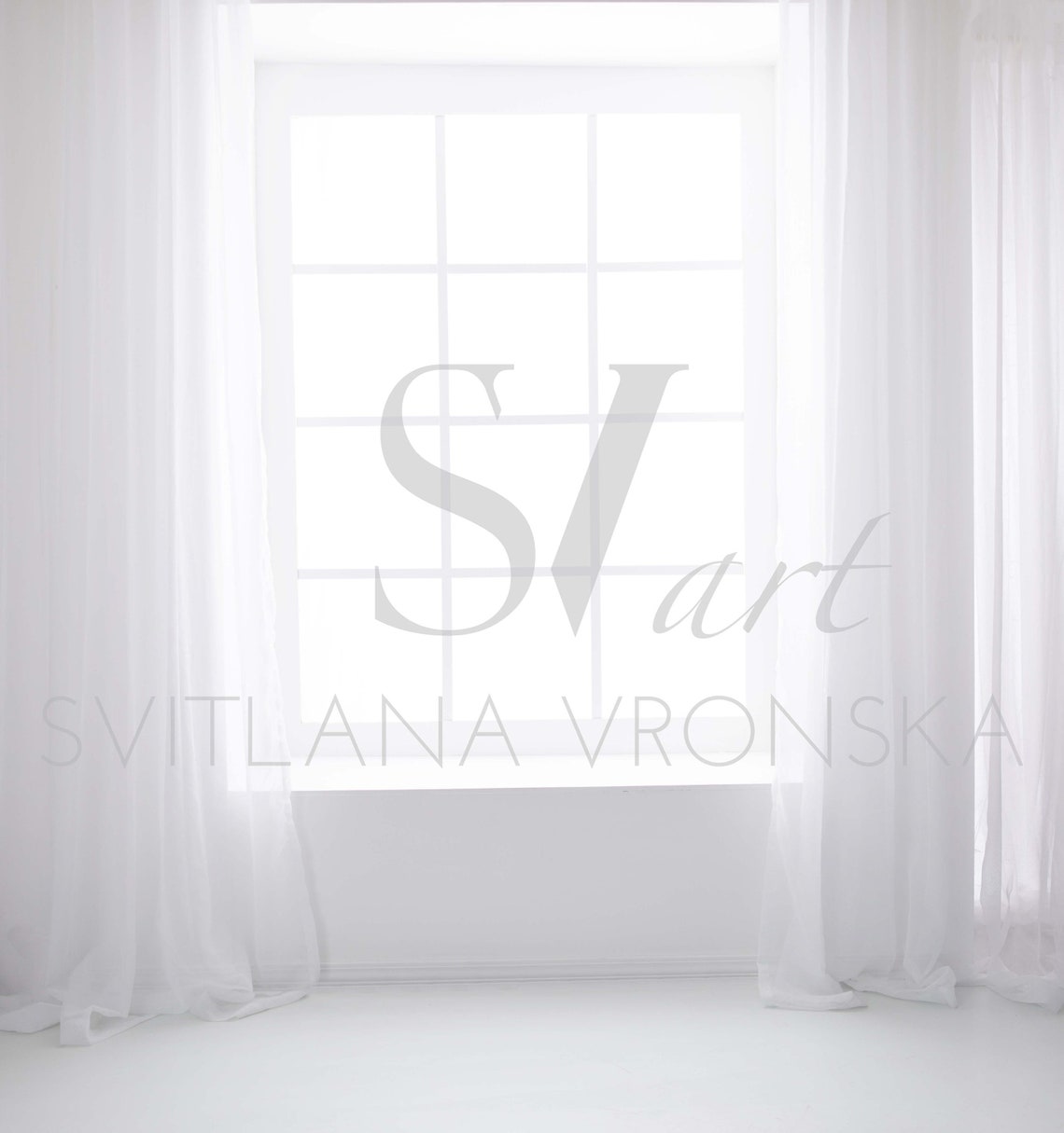 Bright White French Window Digital Backdrop Maternity - Etsy