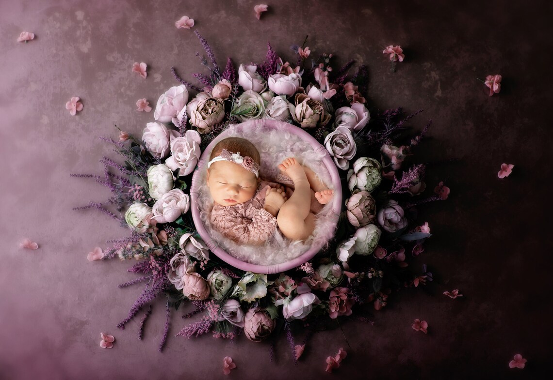 Newborn Digital Backdrop Newborn Digital Background Earthy - Etsy