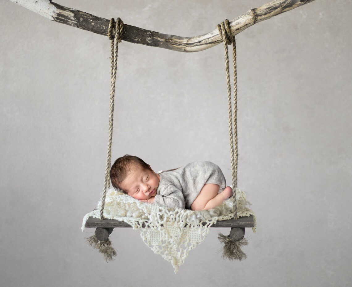 Newborn Digital Backdrop Digital Swing Prop for Boy or Girl | Etsy